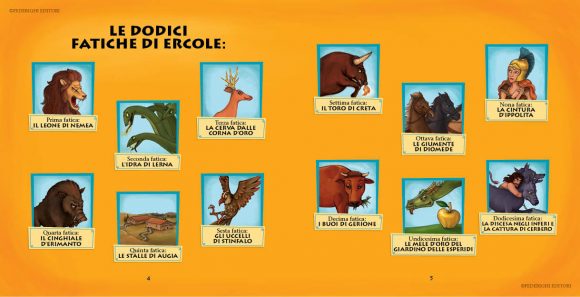 Le fatiche di Ercole - La mitologia per gioco per bambini - Federighi ...